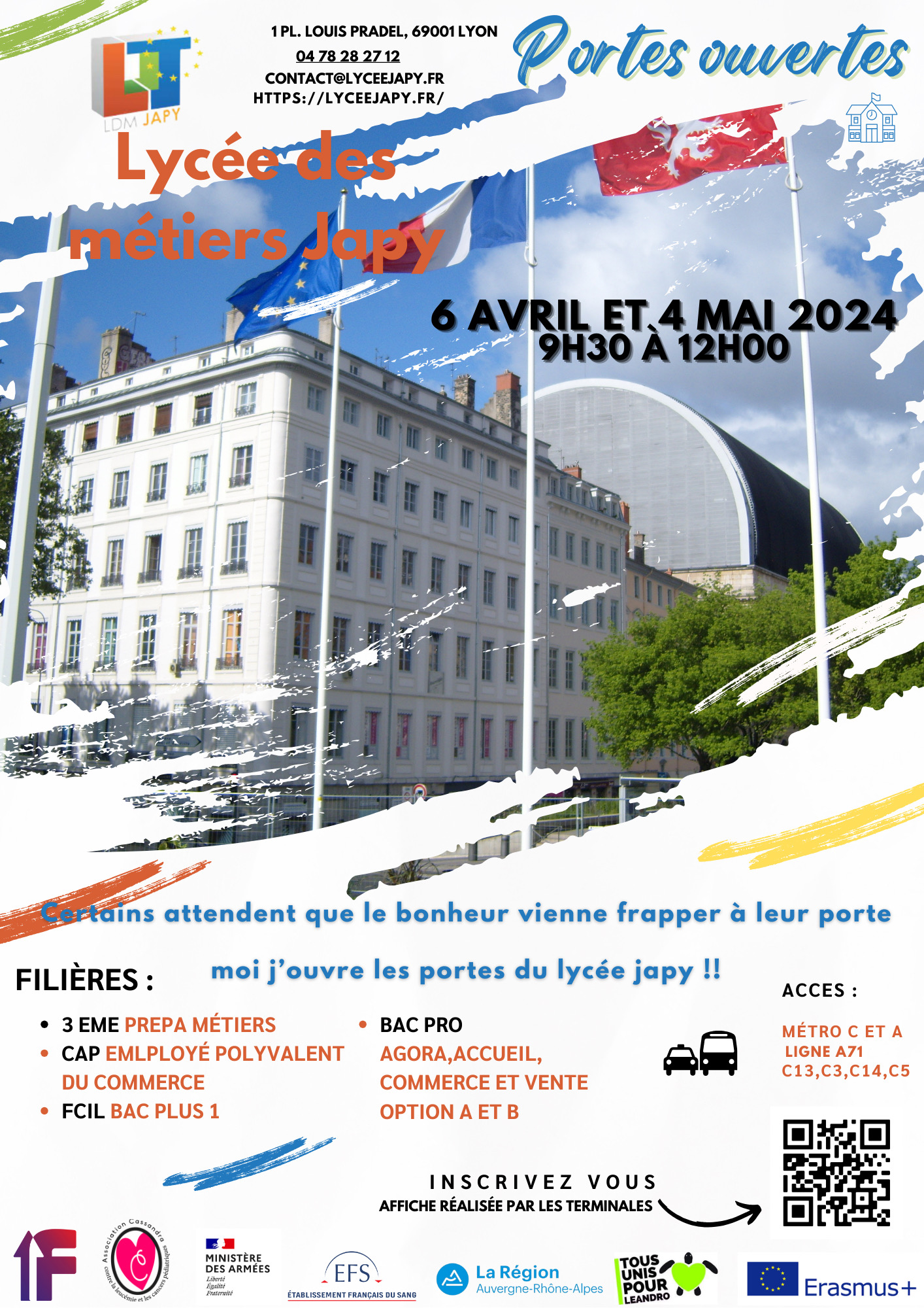 Portes ouvertes lycée des métiers Japy, Lyon – Collège Paul Vallon